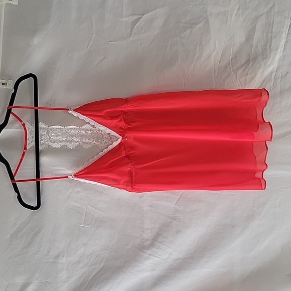 Linea Donatella | Intimates & Sleepwear | Linea Donatella Red Nighty ...